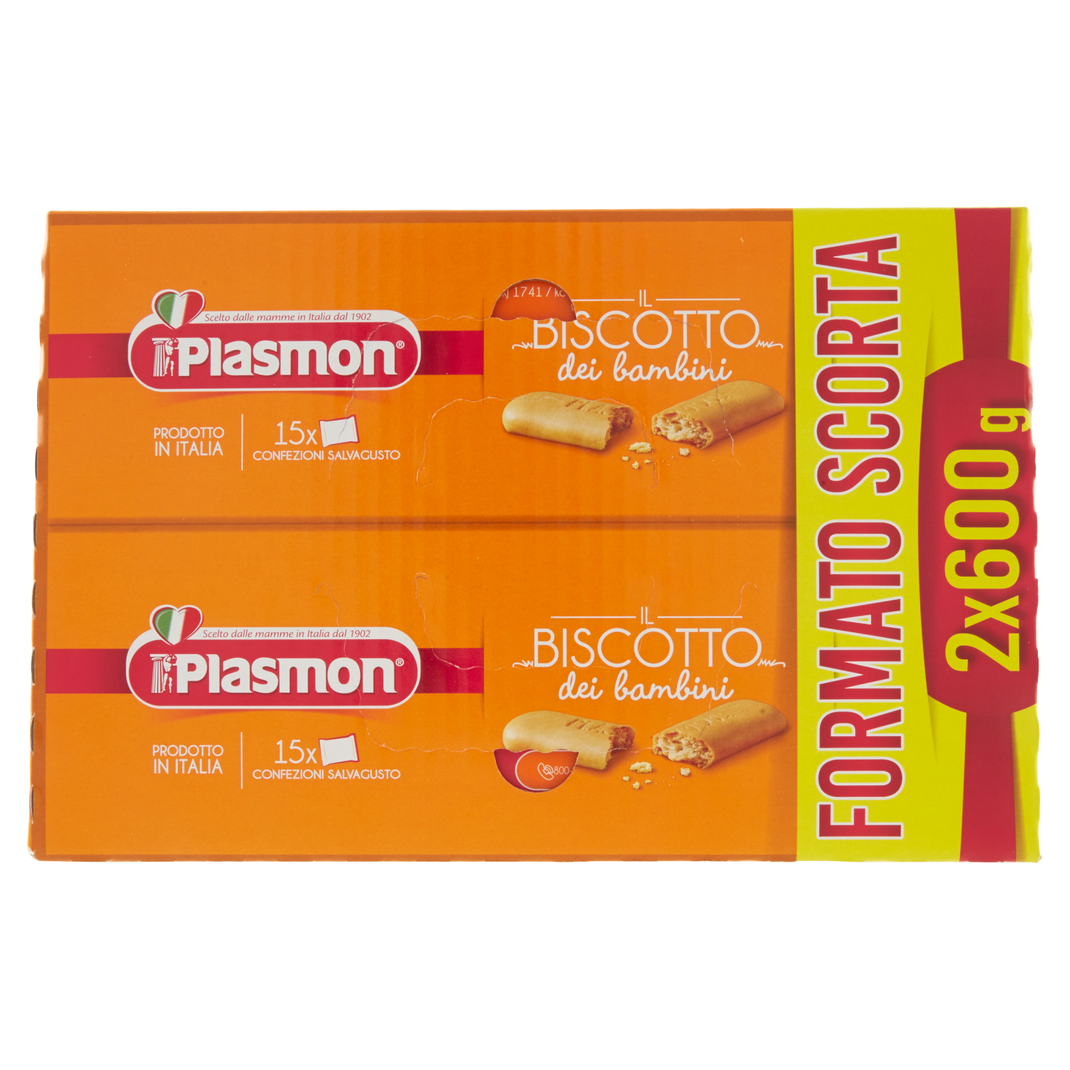 Biscotti Plasmon 2x600g - D’Ambros Ipermercato