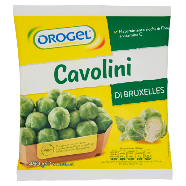 Cavolini di Bruxelles 450g Orogel - D’Ambros Ipermercato